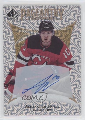 2021-22 SP Authentic Pageantry Auto Alexander Holtz #P-51 Rookie Auto ...