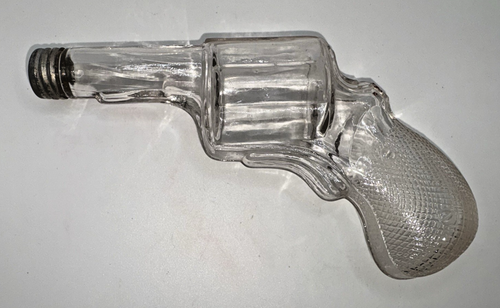 Vintage Glass Candy Container - Pistol/Gun/Revolver | eBay