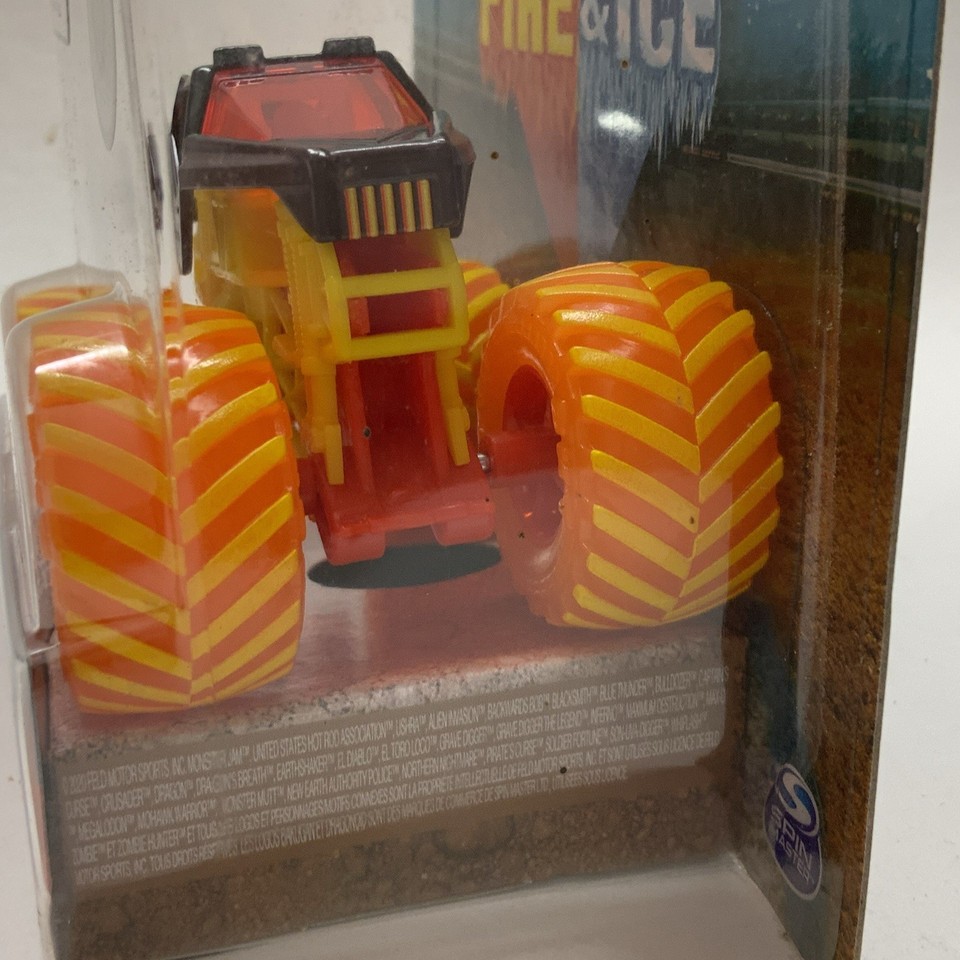 Monster Jam Fire & Ice Soldier Fortune Black Ops “Fire” Walmart ...