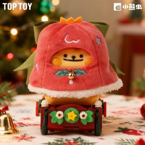 TOPTOY Bearisbug Winter Train Series Building Block Bag Hanging Blind ...