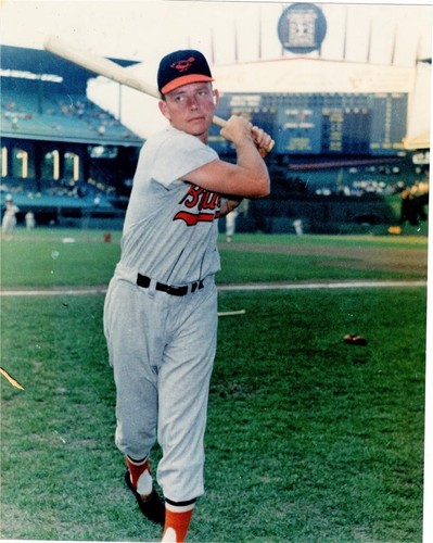 ORIGINAL GEORGE BRACE 8x10 PHOTO of the BALTIMORE ORIOLES JACKIE BRANDT ...