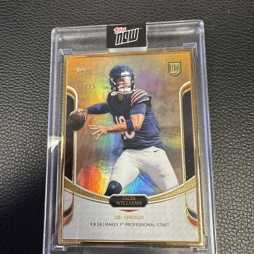 2024 Topps Now Rookie Campaign - CALEB WILLIAMS - Orange Parallel 10/25 ...