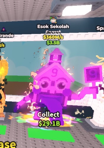 Steal A Brainrot Esok Sekolah Galaxy 360m/1s | eBay