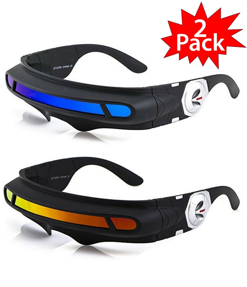 SPACE ROBOT ALIEN PARTY COSTUME CYCLOPS FUTURISTIC WRAP ROBOT ...