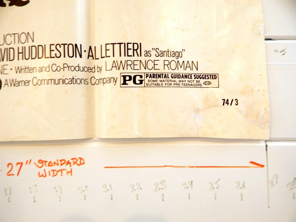 John Wayne in "McQ" 1974 movie poster one-sheet with Eddie Albert | eBay