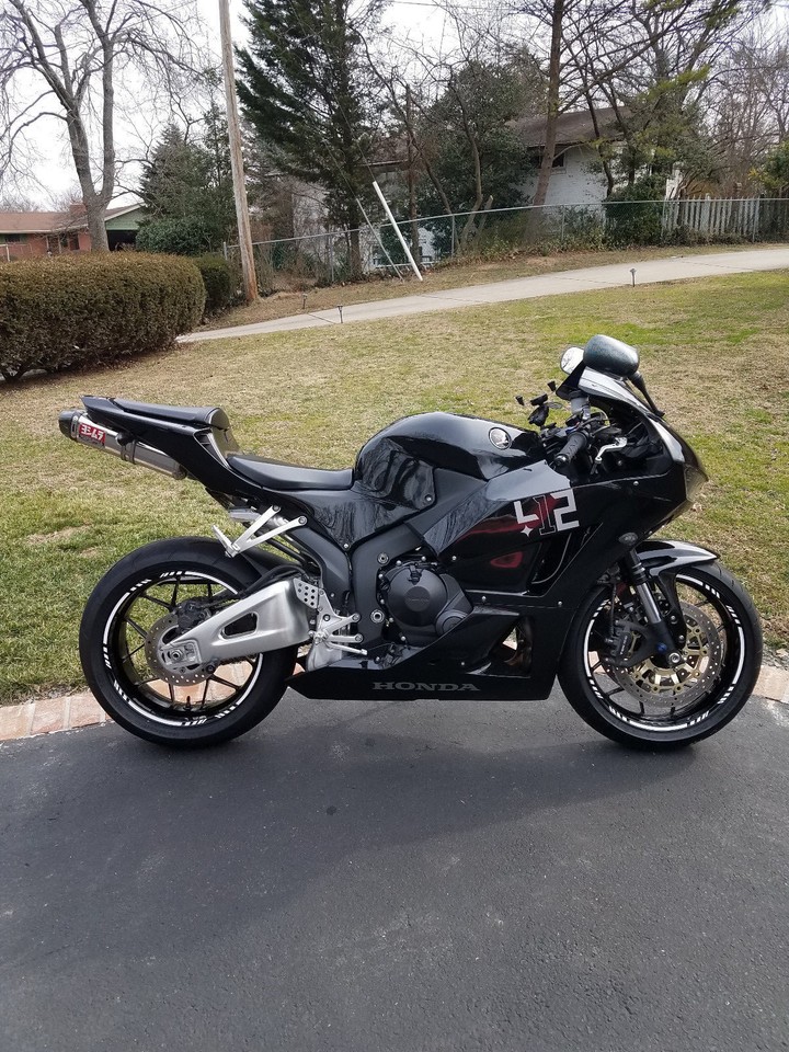 White Reflective Motorcycle Rim Stripes Wheel Decals Tape Stickers Car ...