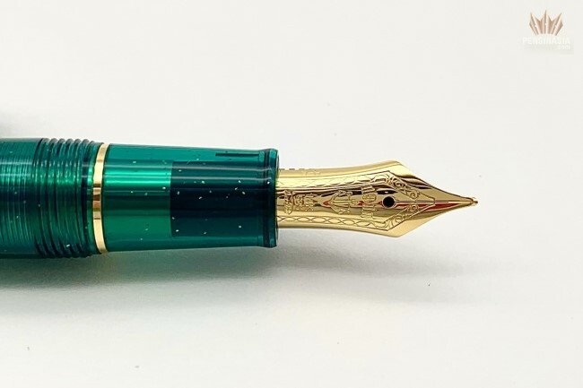 SAILOR LIMITED EDITION PROFESSIONAL GEAR SLIM BLUE GREEN NEBULA ...