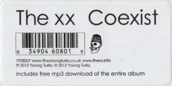 The XX - Coexist LP - Vinyl Album - SEALED NEW RECORD + DL - Jamie xx ...