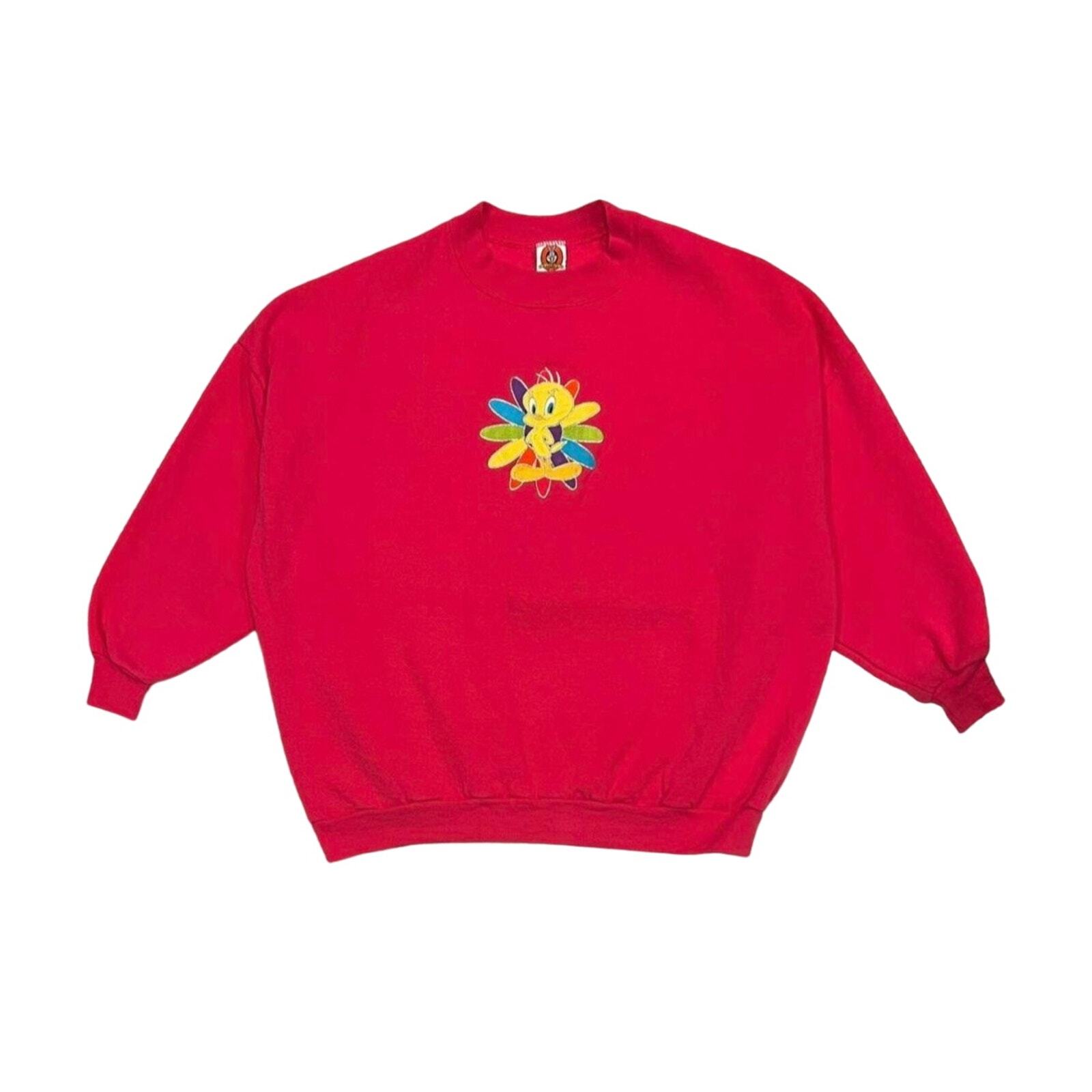 Vintage Tweety Bird from Looney Tunes 90’s Pink Flora… - Gem