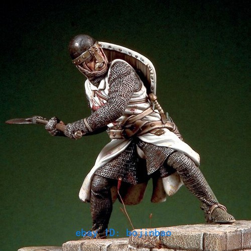1/18 Scale 90mm Ancient Knight Model Kits Unpainted Unassembled Garage ...