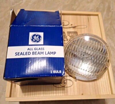 GE Lighting 35PAR36/WFL/H All Glass Sealed Beam Lamp 12v/35w New Open ...