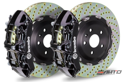 Brembo Front GT Brake 6Pot Black 365x34 Drill Disc for Benz CLA45 A45 ...