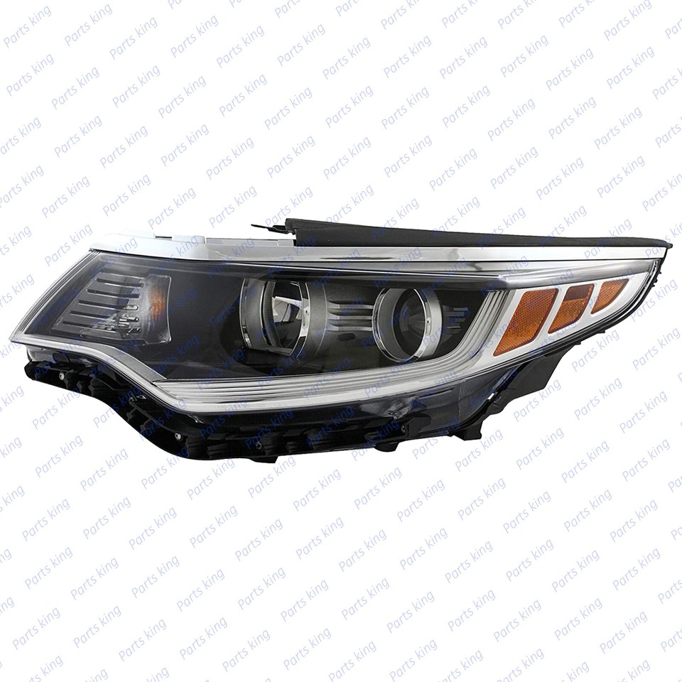 For 2016 2017 2018 Kia Optima Headlight Assembly Driver Halogen ...