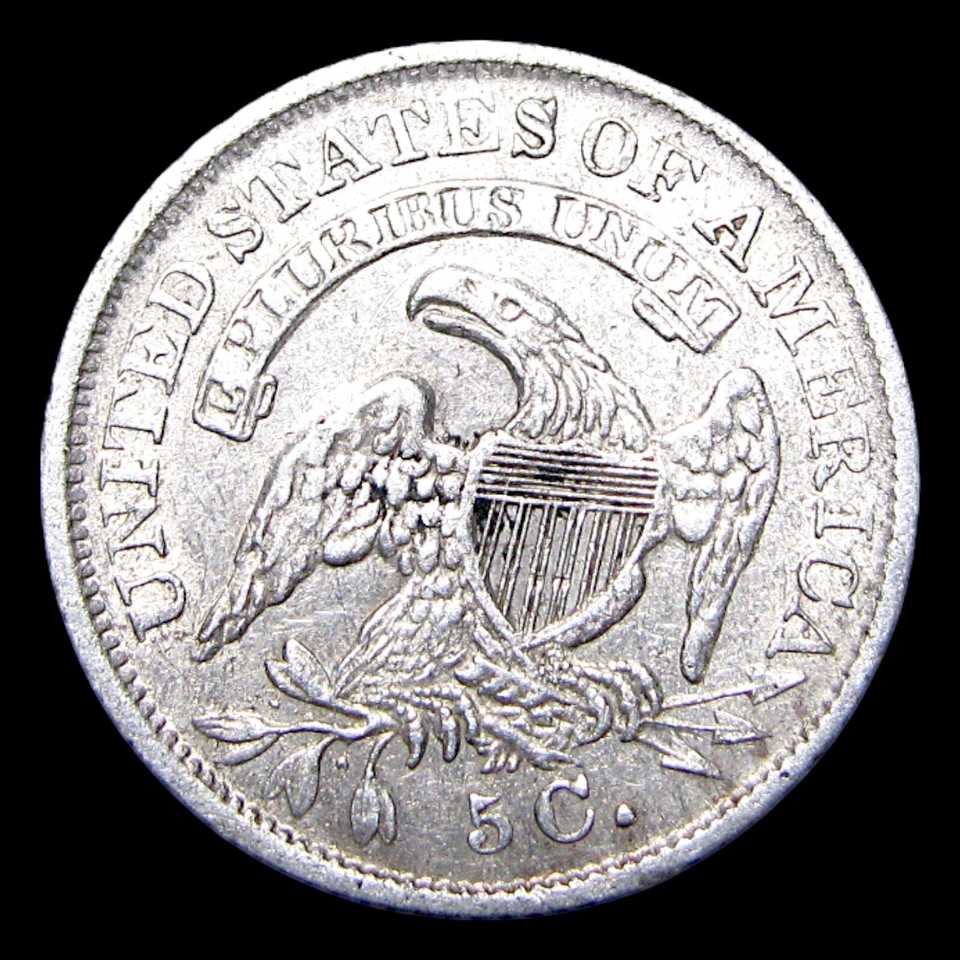 1835 Capped Bust Half Dime Silver ---- Nice Coin ---- #921V | eBay