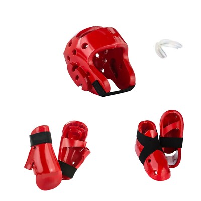 karate sparring gear 5 piece combo set | eBay