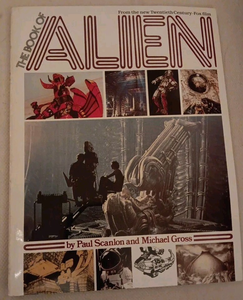 The Book of Alien 1979 vintage movie Paul Scanlon & Michael Gross ...