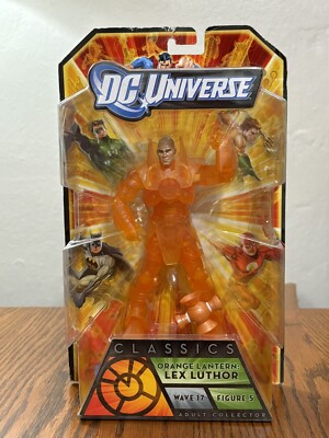 Mattel DC Classics Orange Lantern Lex Luthor. Anti-Monitor BAF. New | eBay