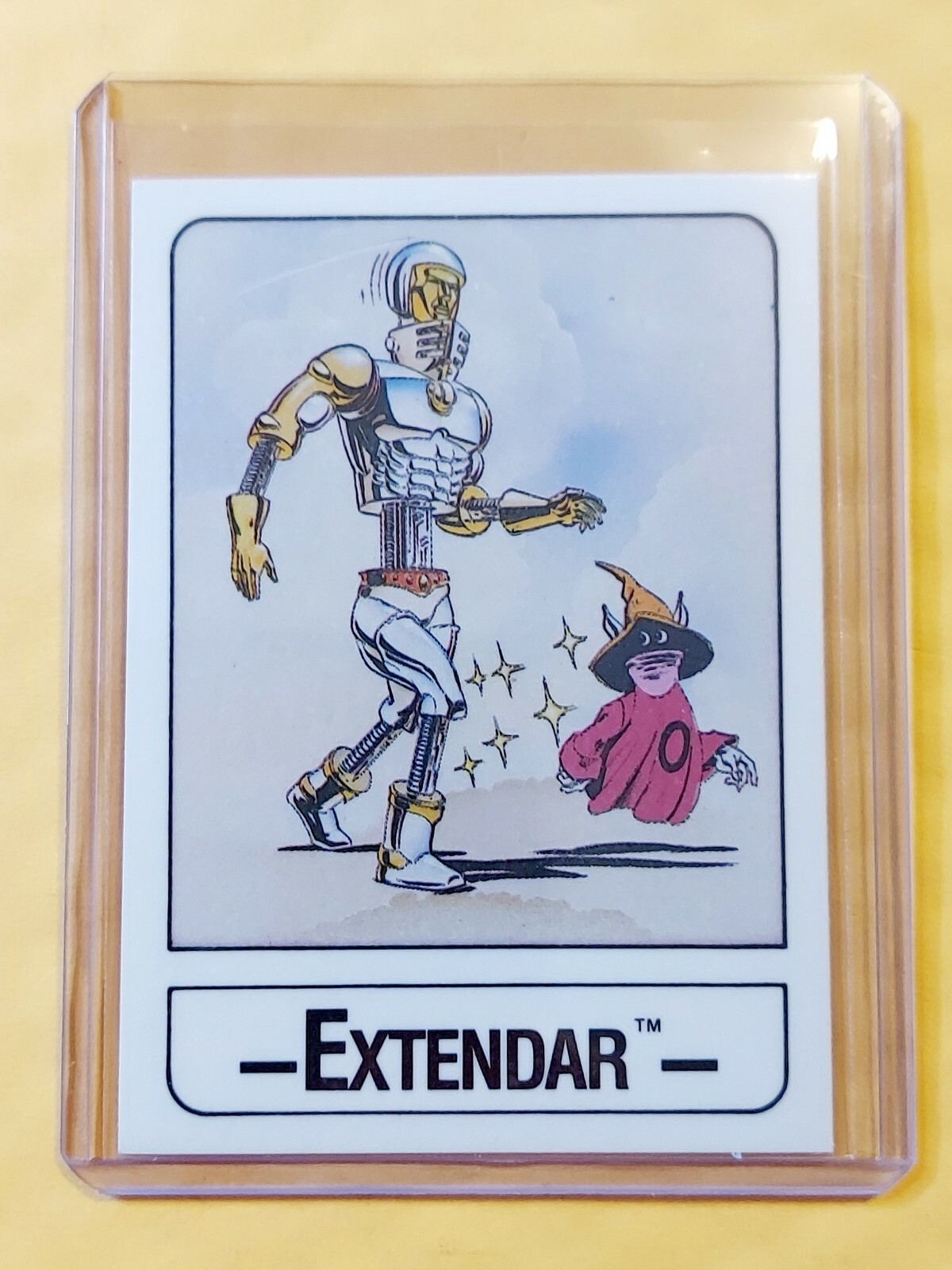 1986 MOTU (EXTENDAR) WONDER BREAD He-Man Card Masters of the Universe ...