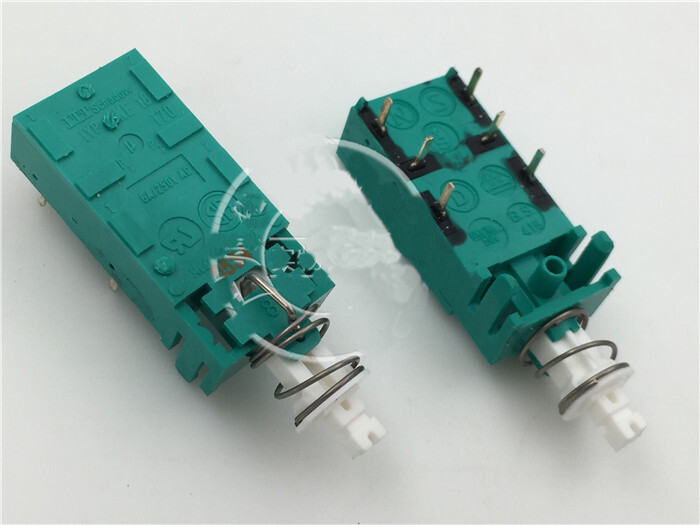 ITT SCHADOW NE 18 NE18 T70 NE18T70 6A 250VAC Mains Power Switch 6 pins ...