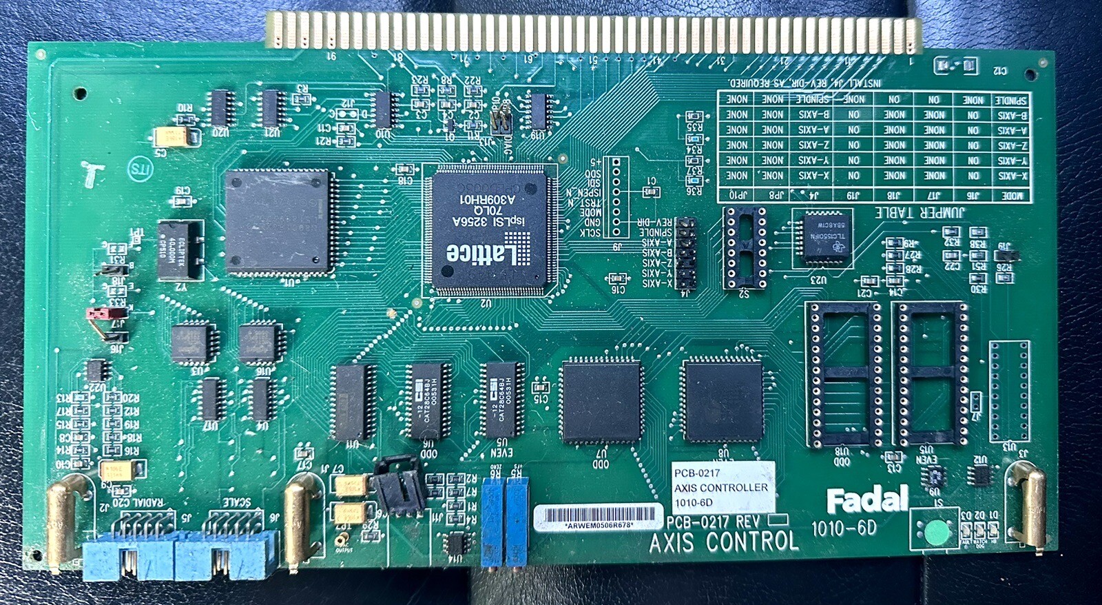 Fadal PCB-0217 1010-6D C Axis Control XYZAB Axis Controller for sale ...