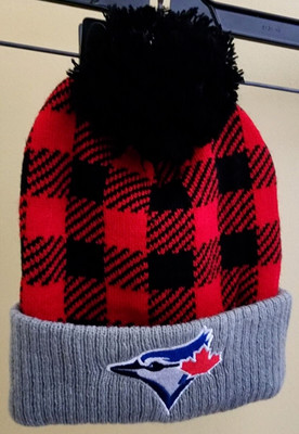 Toronto Blue Jays TD Bank SGA Trimmings MLB Baseball Plaid Hat NWOT ...