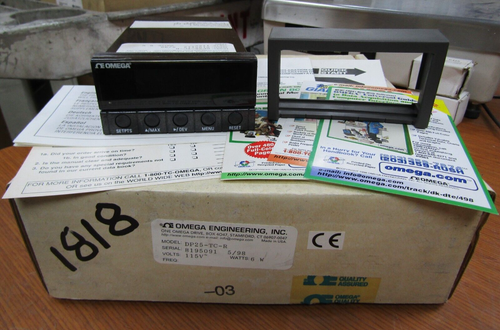 💥NEW OMEGA ENGINEERING THERMOCOUPLE MONITOR 115 VAC 6 WATTS DP25-TC-R ...