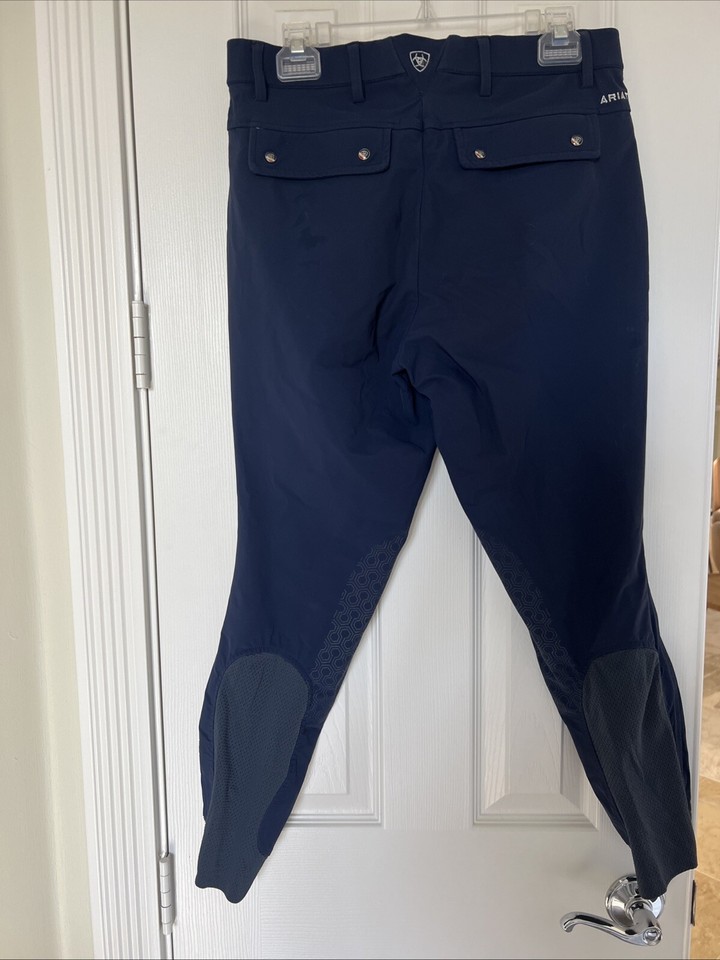 Ariat Tri Factor Grip Knee Patch Breech | eBay