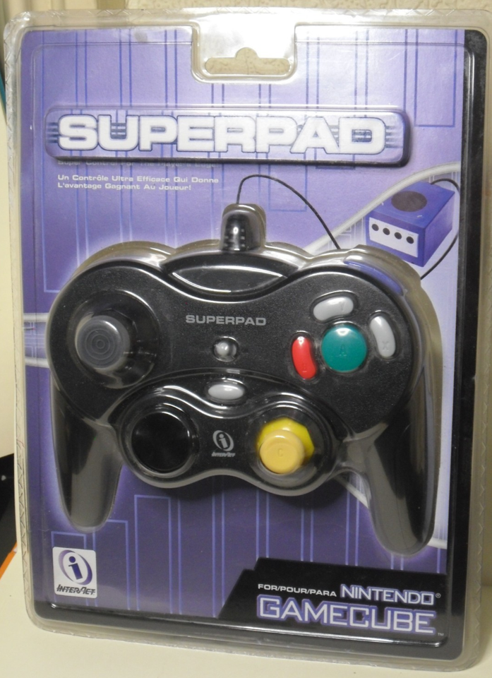 InterAct 3rd Party SuperPad Nintendo Gamecube Controller - Retro Game ...