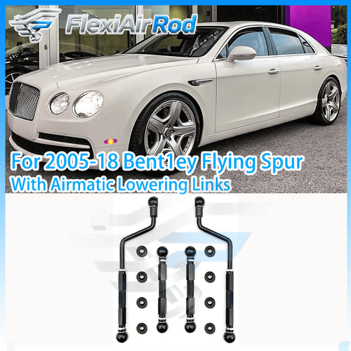 For 06-17 Bentley Flying Spur Adjustable Lowering Links Air Ride ...