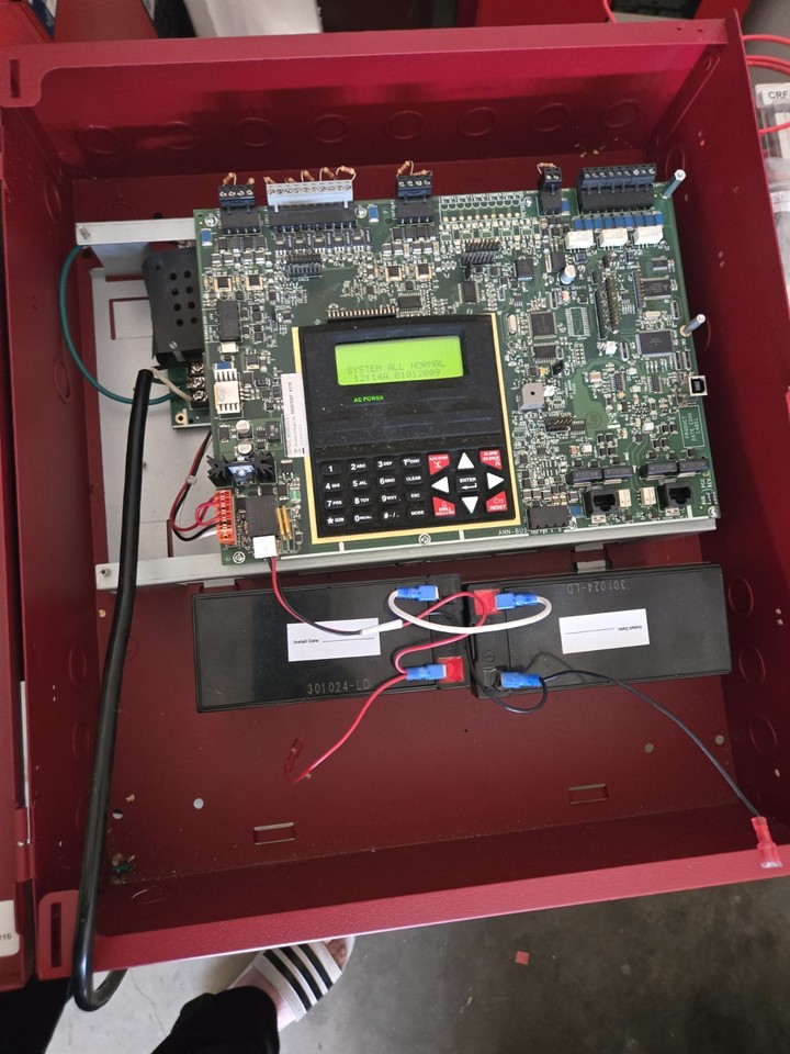 Gamewell FCI GF505 5 Zone Fire Alarm Control Panel | eBay