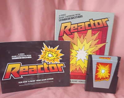 Reactor Atari 2600 CIB – Complete w/ Box, Manual, Cartridge – Parker ...