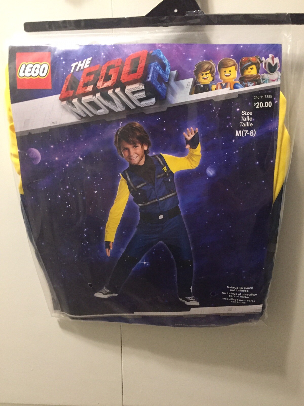 NWT LEGO Movie REX Child Halloween Costume - Size S/P (4-6) | eBay