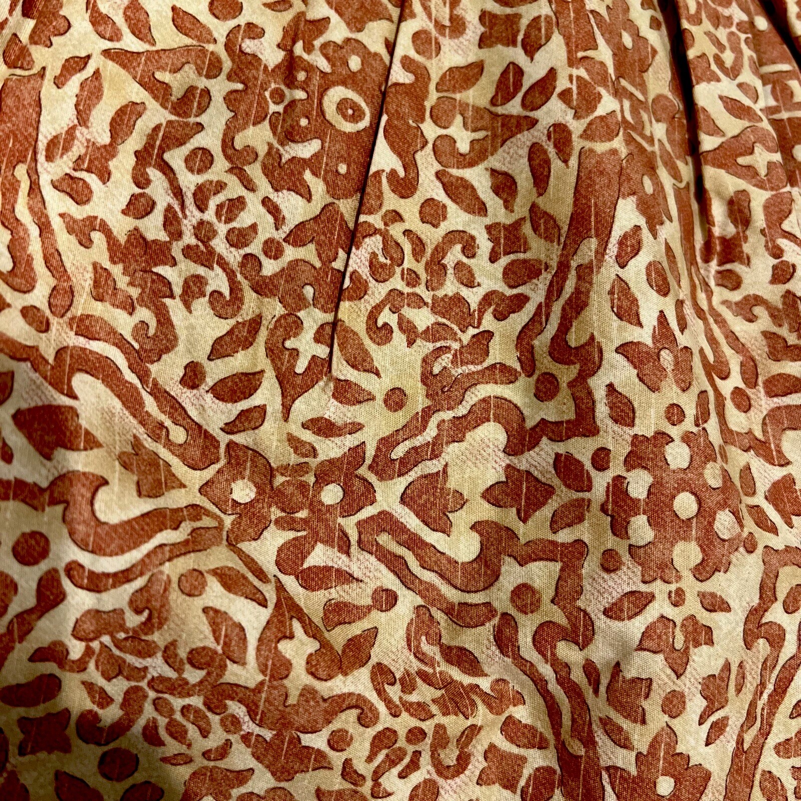 Ralph Lauren San Luca Scroll Queen Bed Skirt 14" Drop Dust Ruffle ...