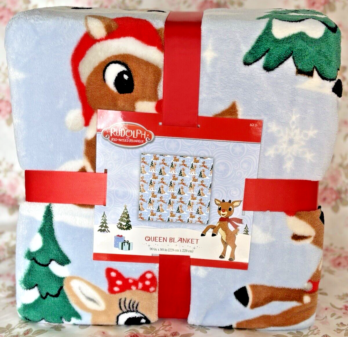 Rudolph The Red Nosed Reindeer Blanket Rudolph® Heirloom Kid Throw