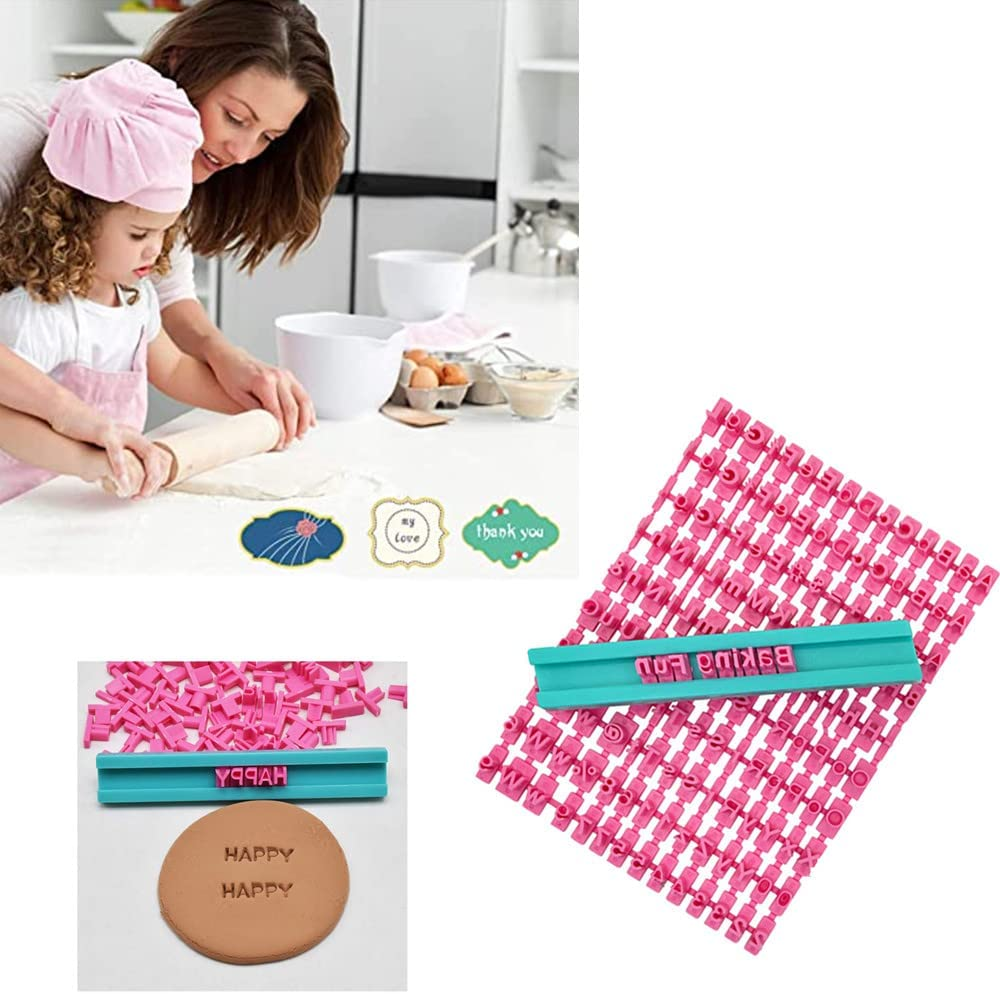 Alphabet Number Cake Stamps Tools, Special Characters Letter Lower and ...