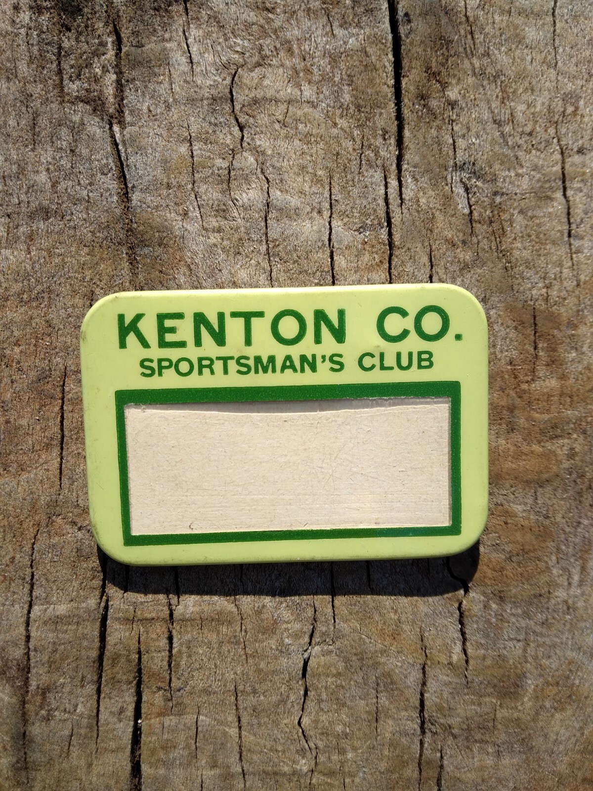 Vintage Kenton Co. KY Sportsman's Club Badge | eBay