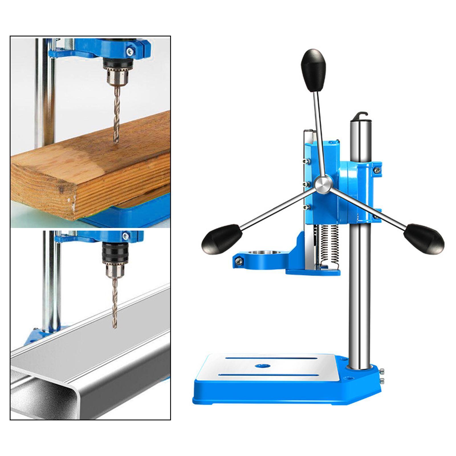 Drill Press Table Sturdy Pillar Drill Bench with Vise for Rotation ...