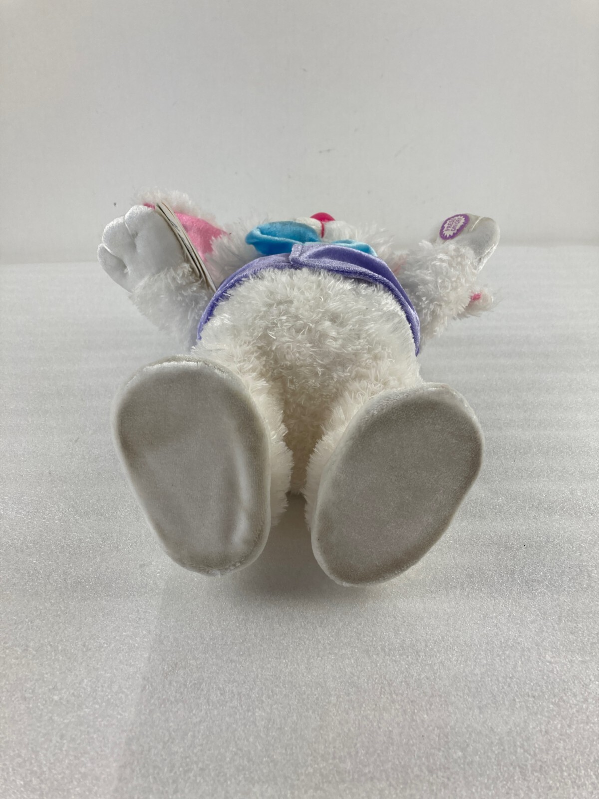 Dan Dee Plush Animated Easter Bunny Let's Wiggle Again Lights Sounds 12 ...