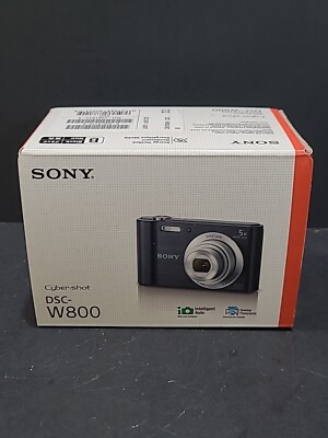 SONY Cyber-shot DSC-W800 20.1MP Digital Camera 5x Optical Zoom 720P HD ...