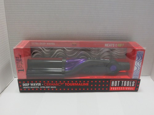 HOT TOOLS PROFESSIONAL DEEP WAVER WITH CERAMIC TOURMALINE BOXED | eBay