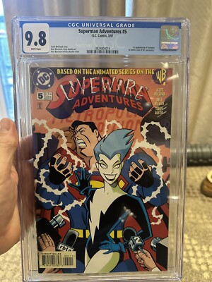Superman Adventures #5 CGC 9.8 1st app. Livewire (DC 1997) | eBay