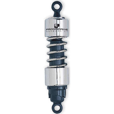 Progressive Suspension 412 Chrome 13" Standard Shocks for Honda ...