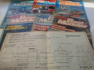 Radio Control Boat Modeller Magazines 1987-1991 with Original Plans | eBay