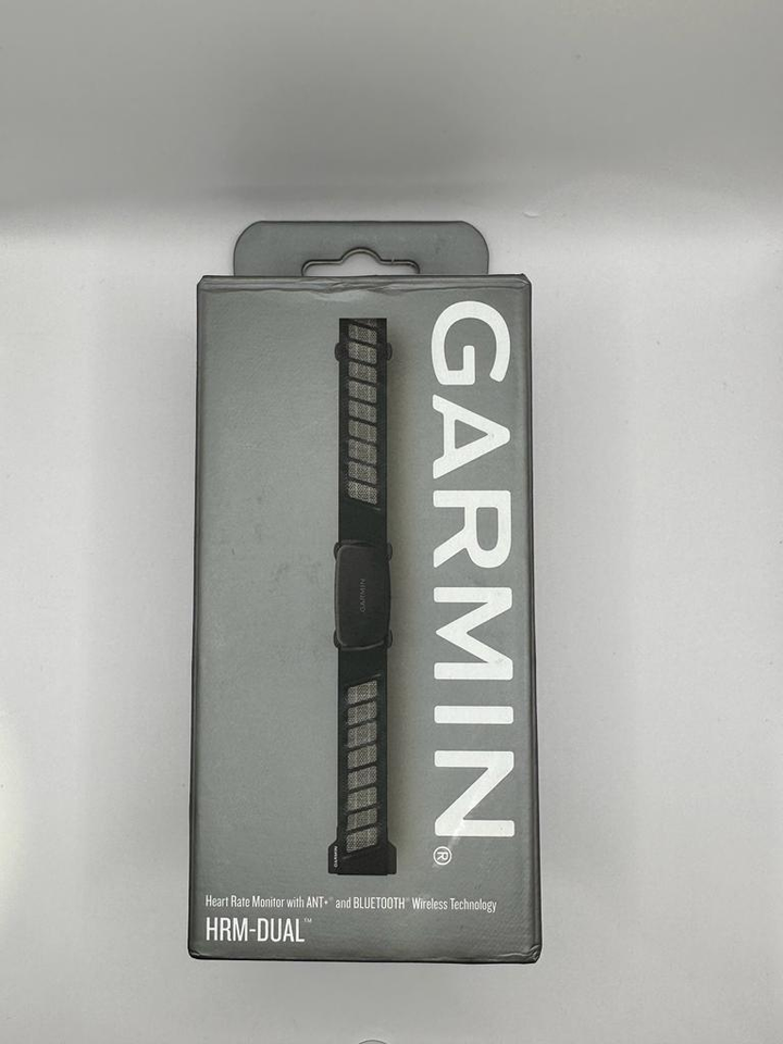 Garmin HRM-Dual Heart Rate Monitor Fitness Sport Adjustable Garmin ...