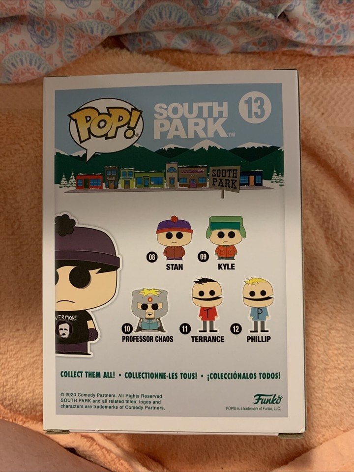 Funko Pop! Stan Marsh (Goth) #13 Hot Topic Exclusive | eBay UK