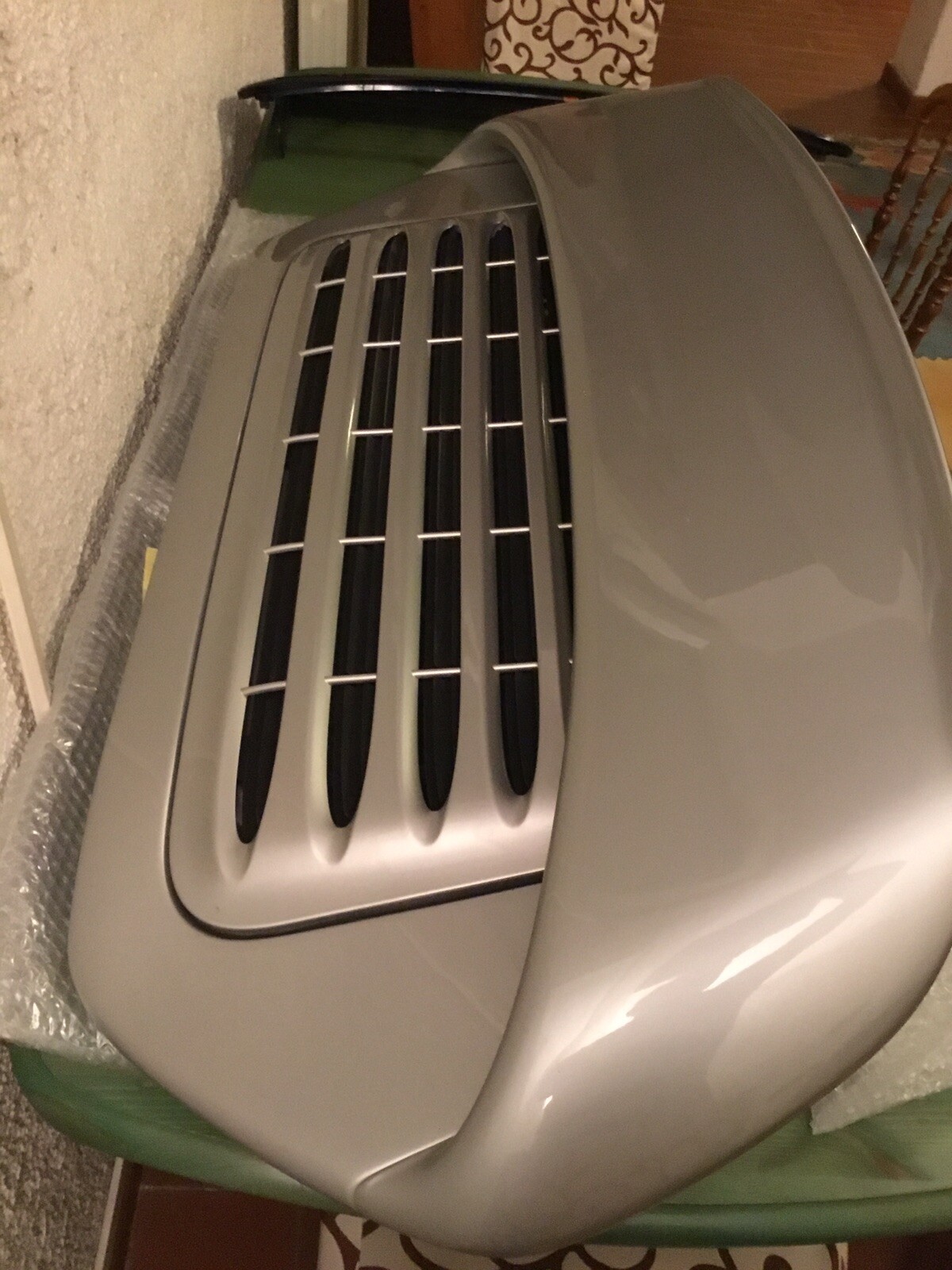 Porsche 993 Aero Kit Turbo S Rear Spoiler Post. w/Lid, Grid 993.512.333 ...