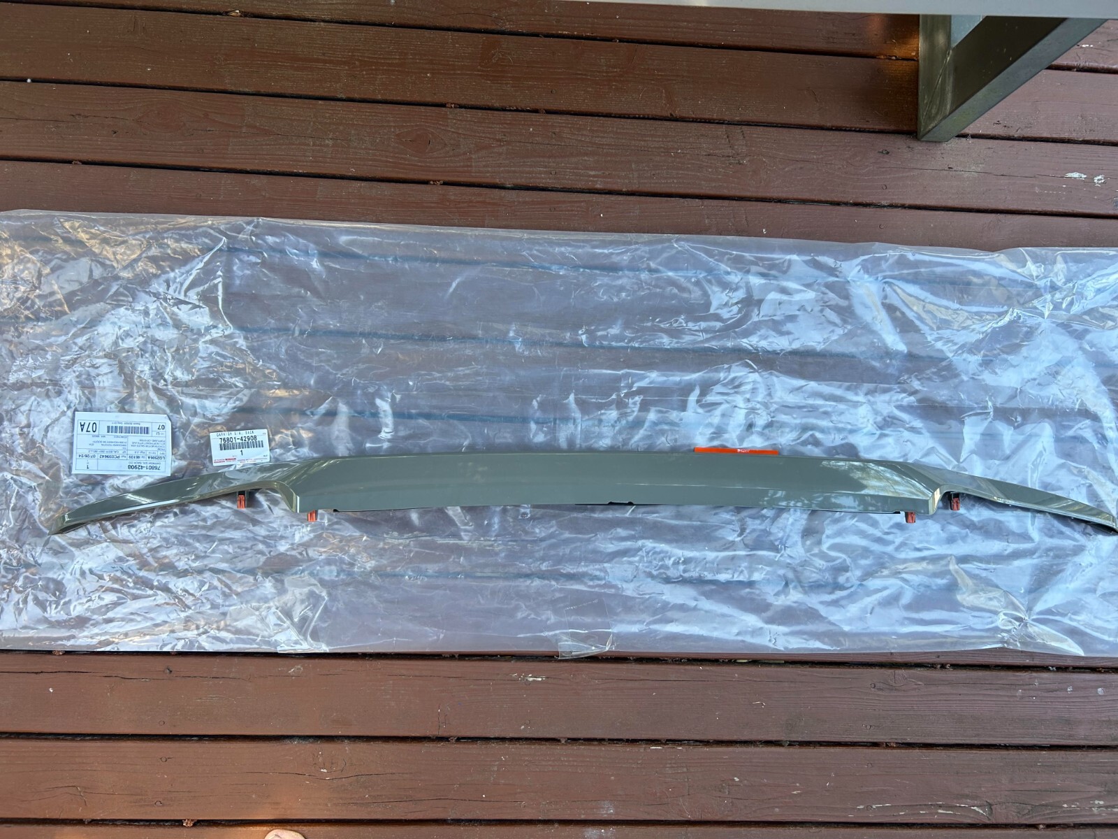 Genuine Toyota Garnish S A Back Do 76801-42908 for sale online | eBay