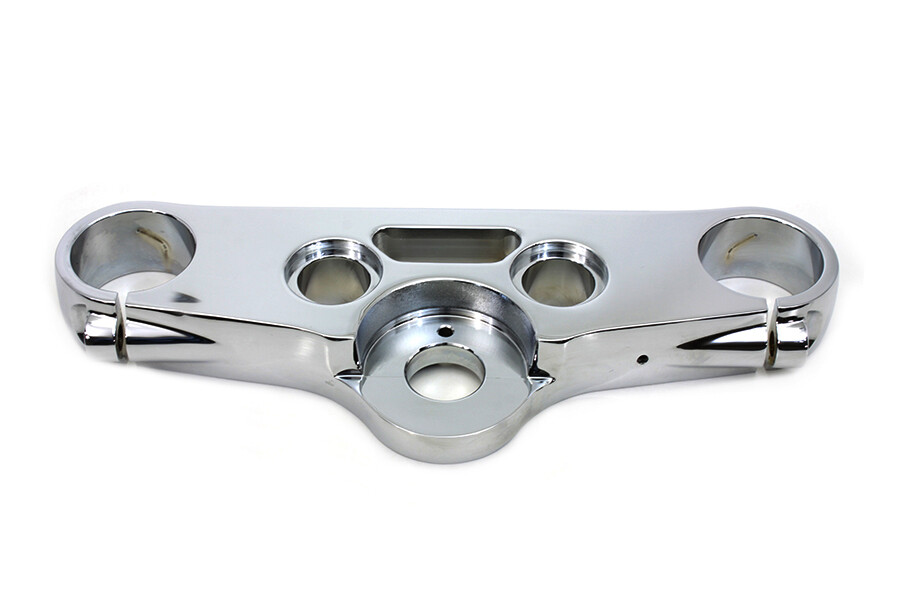 FXDWG Top Triple Tree Chrome fits Harley Davidson | eBay