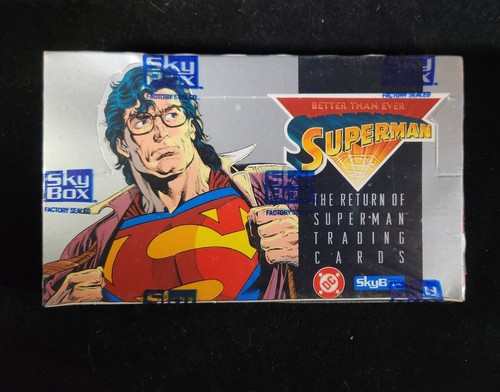 Return of Superman Trading Cards - Sealed Box - SkyBox | eBay