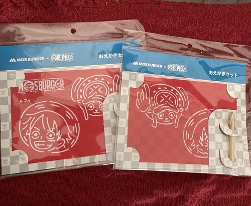 Mos Burger One Piece Drawing Set 2 Pieces | eBay